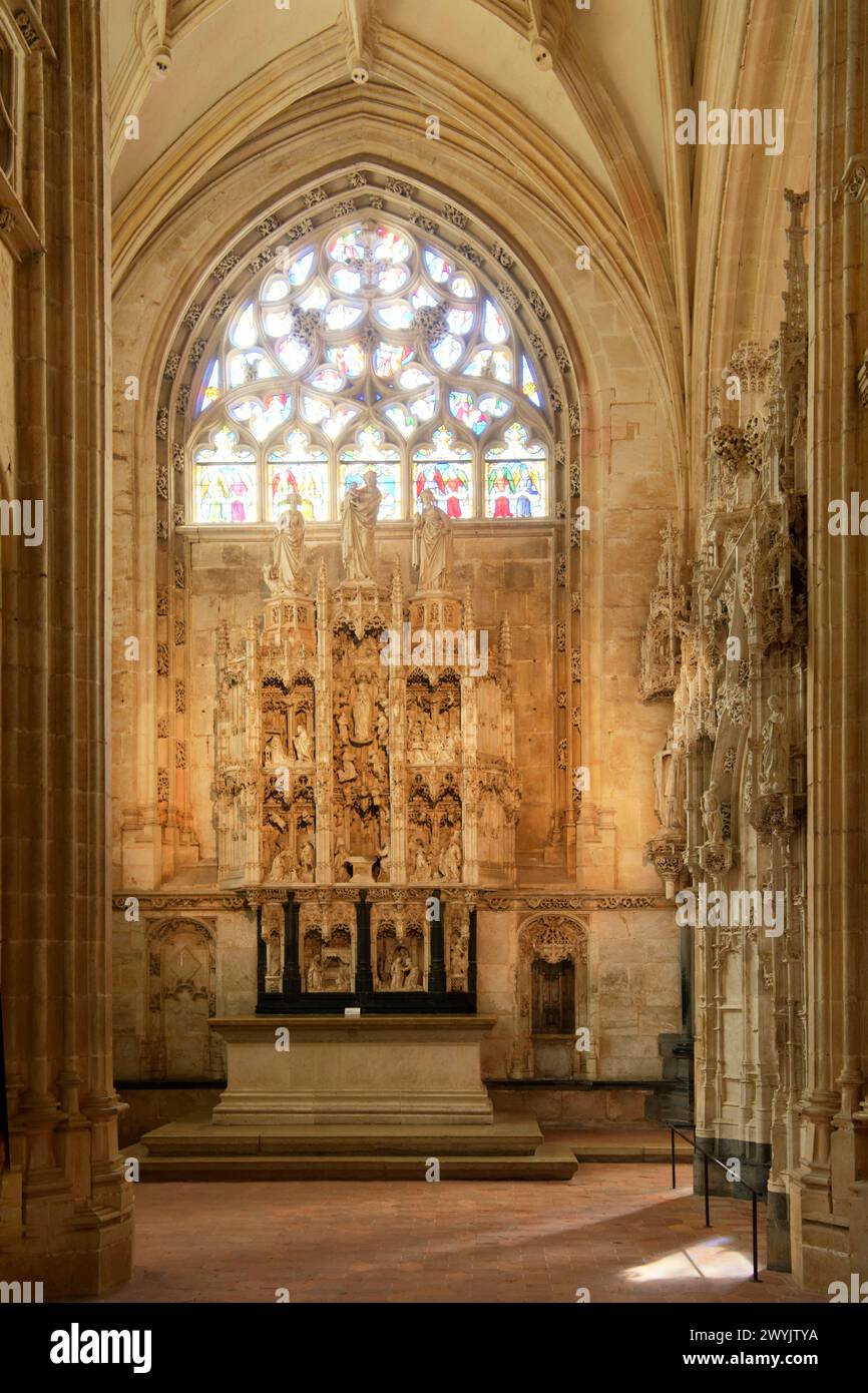 France, Ain, Bourg en Bresse, Royal Monastery of Brou restored in 2018 ...