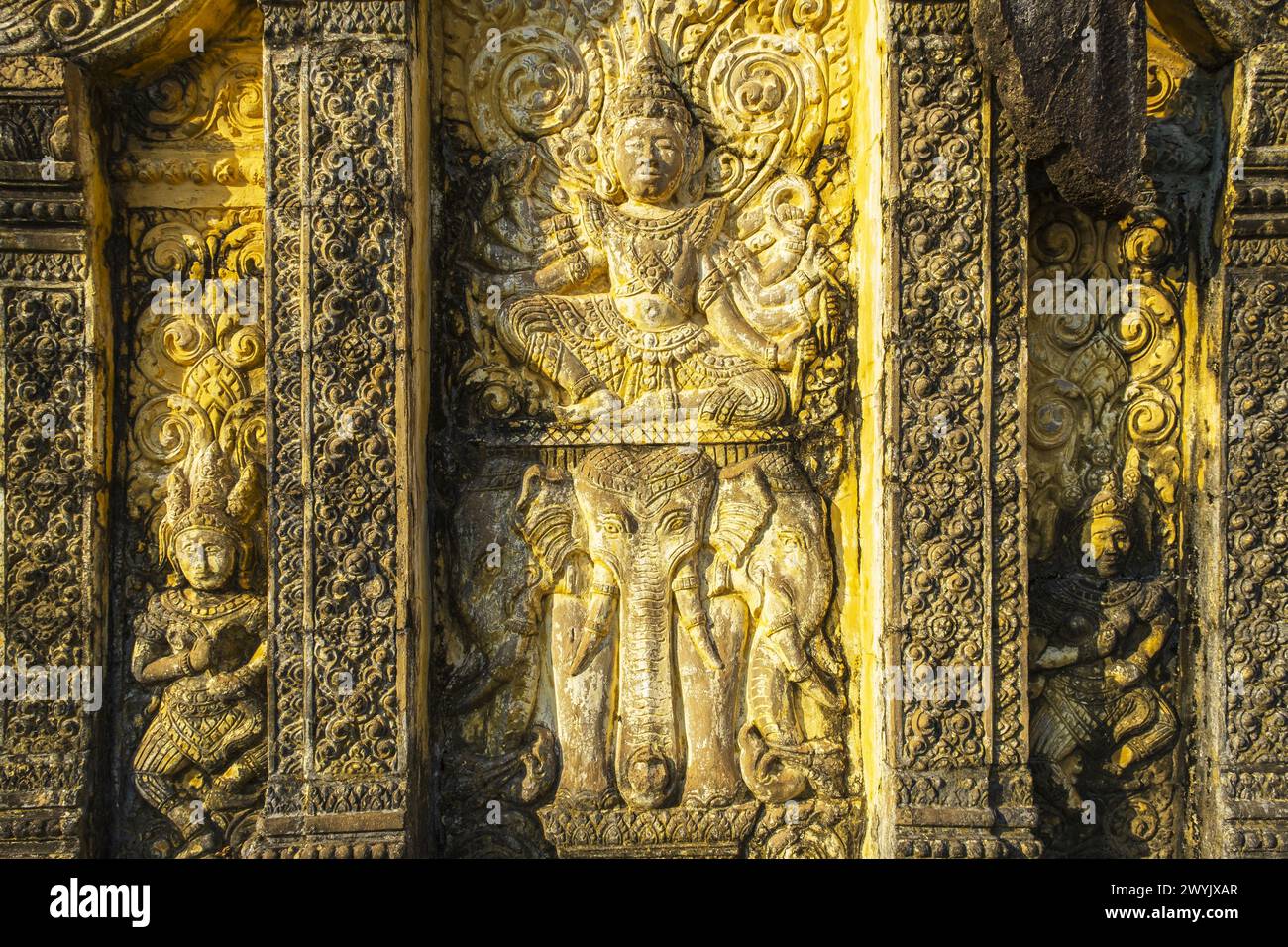 Cambodia, Kandal province, Oudong, former capital of Cambodia for ...