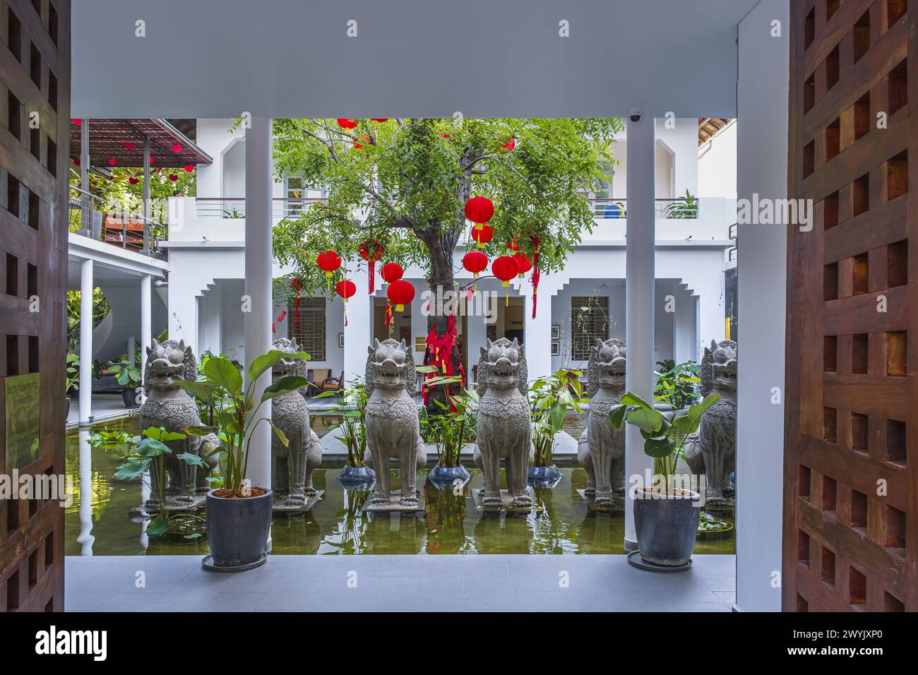 Cambodia, Phnom Penh, Doun Penh district, The Plantation Urban Resort ...