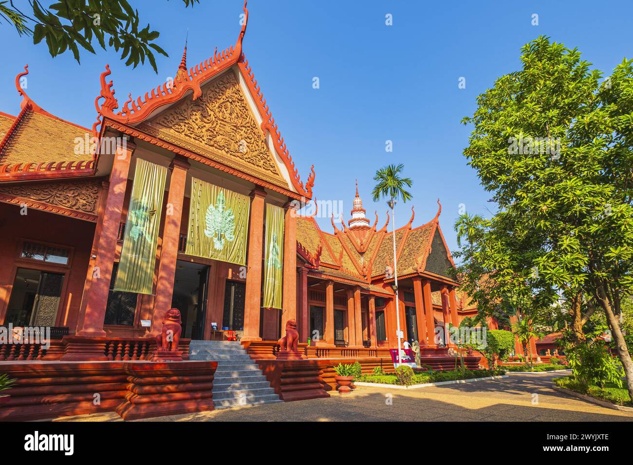 Cambodia, Phnom Penh, Doun Penh district, National Museum of Cambodia ...
