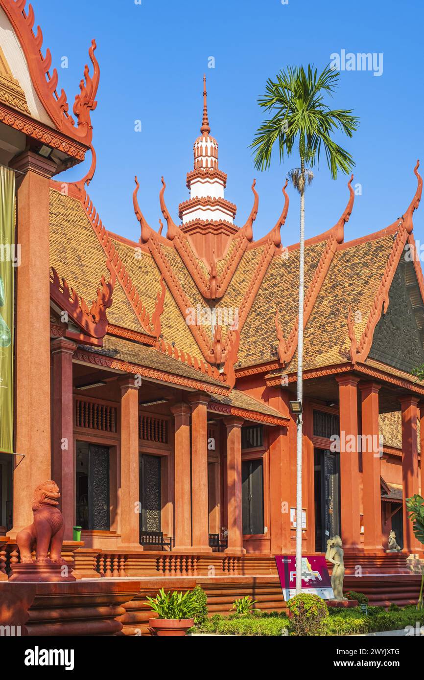 Cambodia, Phnom Penh, Doun Penh district, National Museum of Cambodia ...