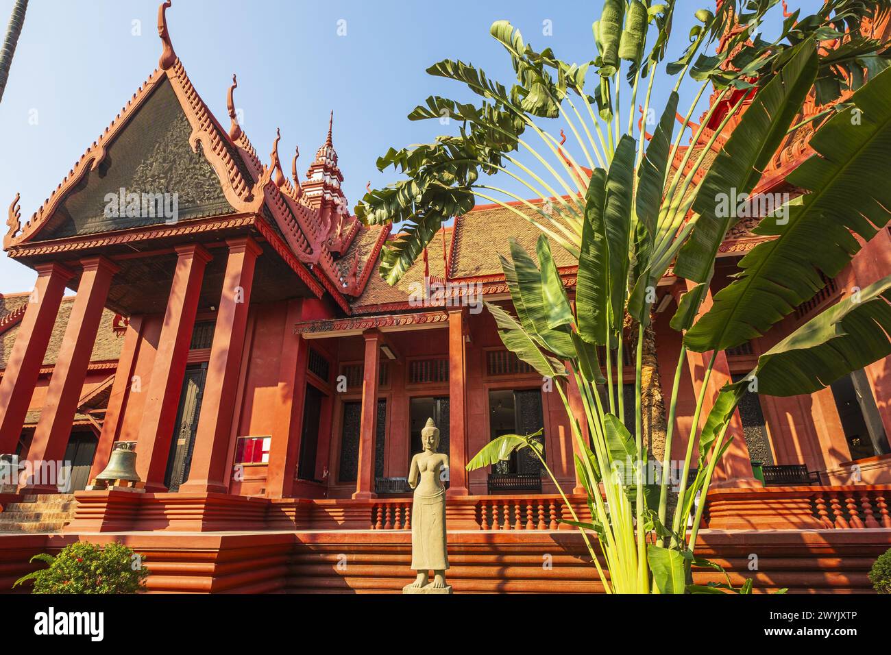 Cambodia, Phnom Penh, Doun Penh district, National Museum of Cambodia ...