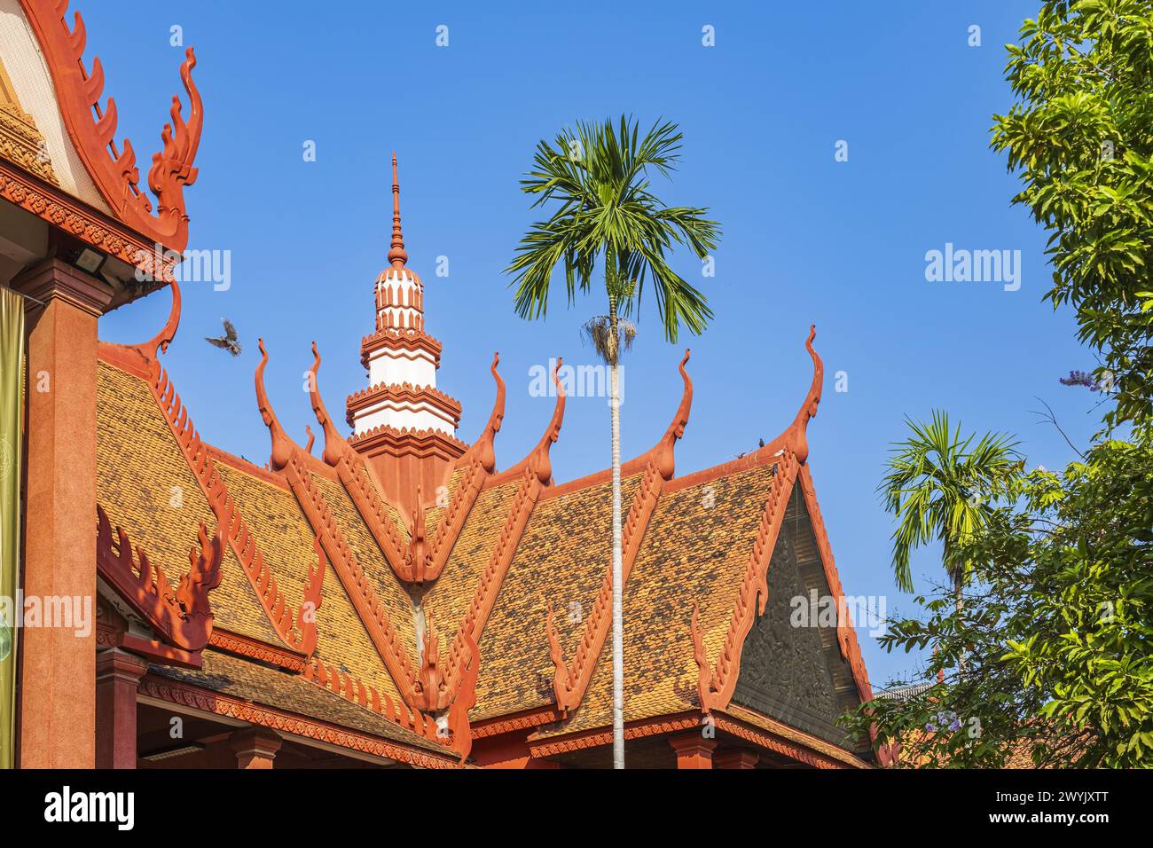 Cambodia, Phnom Penh, Doun Penh district, National Museum of Cambodia ...