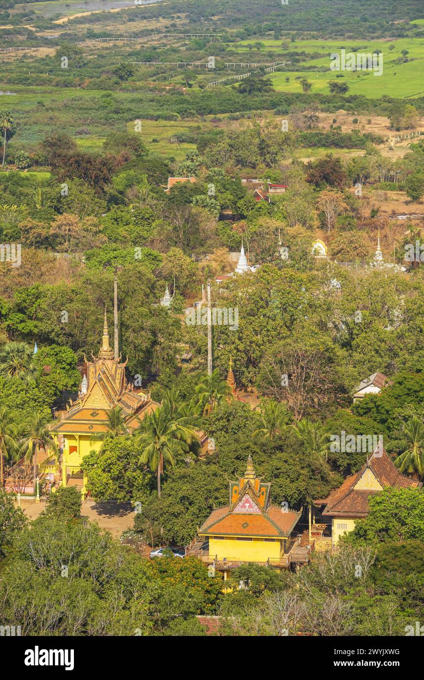 Cambodia, Kandal province, Oudong, former capital of Cambodia for ...