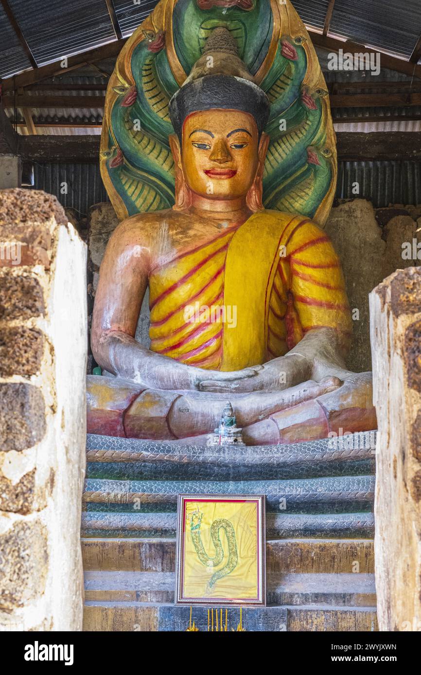 Cambodia, Kandal province, Oudong, former capital of Cambodia for ...