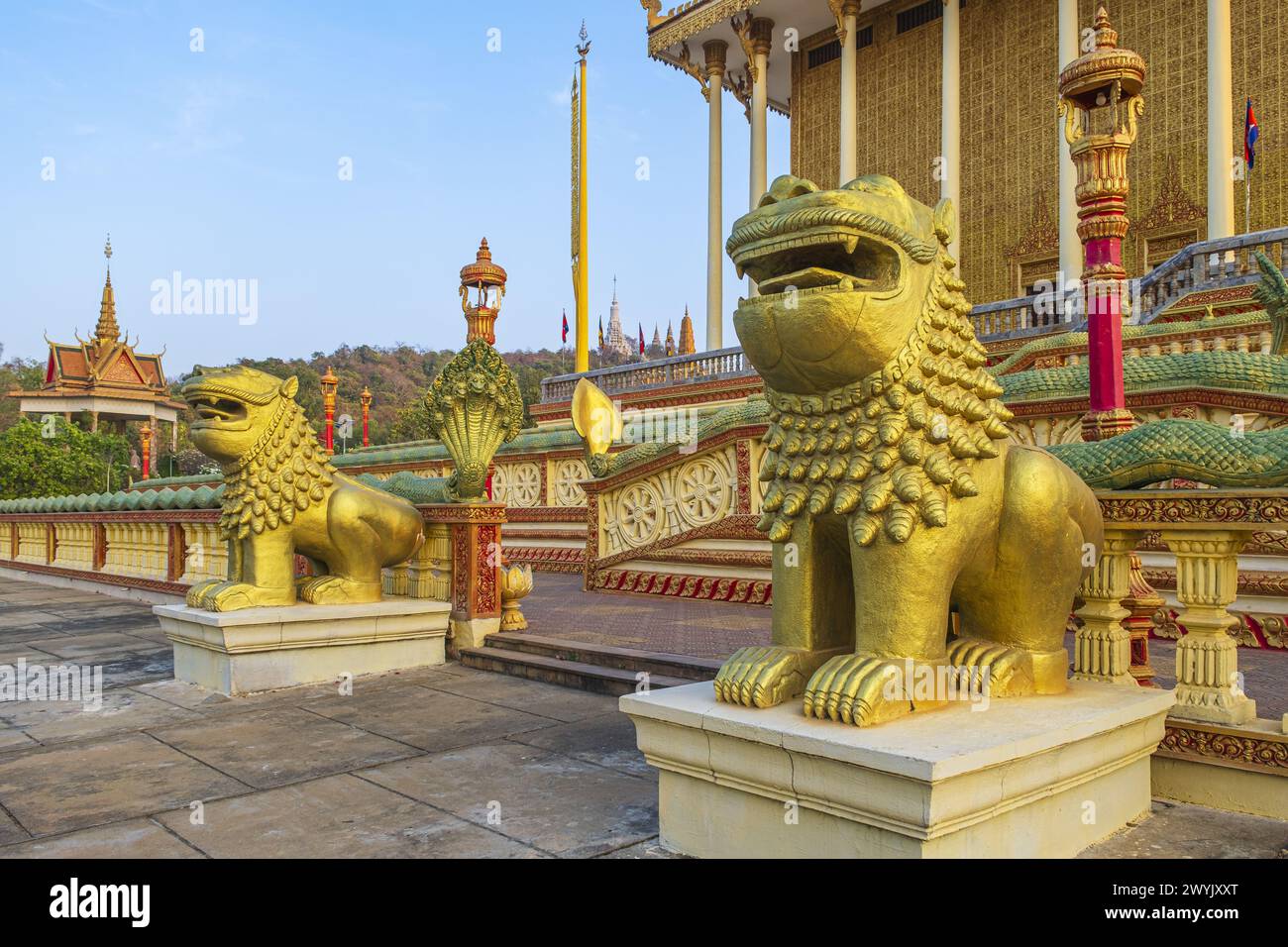 Cambodia, Kandal province, Oudong, Vipassana Buddhist Meditation Centre ...