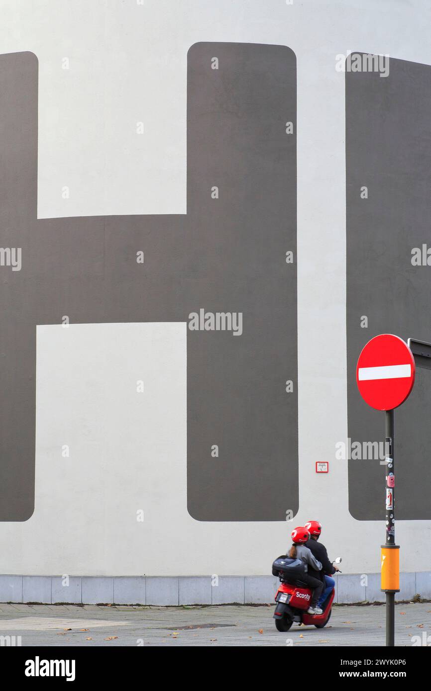 Belgium, Flanders, Antwerp, Het Zuid district, M HKA (Museum of ...