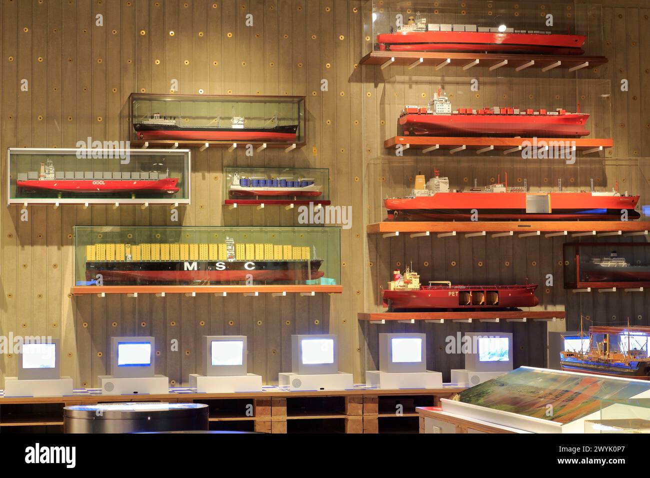 Belgium, Flanders, Antwerp, Eilandje district, the MAS (Museum aan de ...