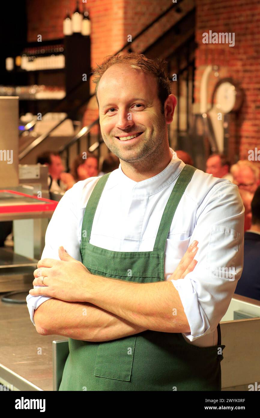 Belgium, Flanders, Antwerp, The Butcher’s Son, gourmet restaurant, its ...