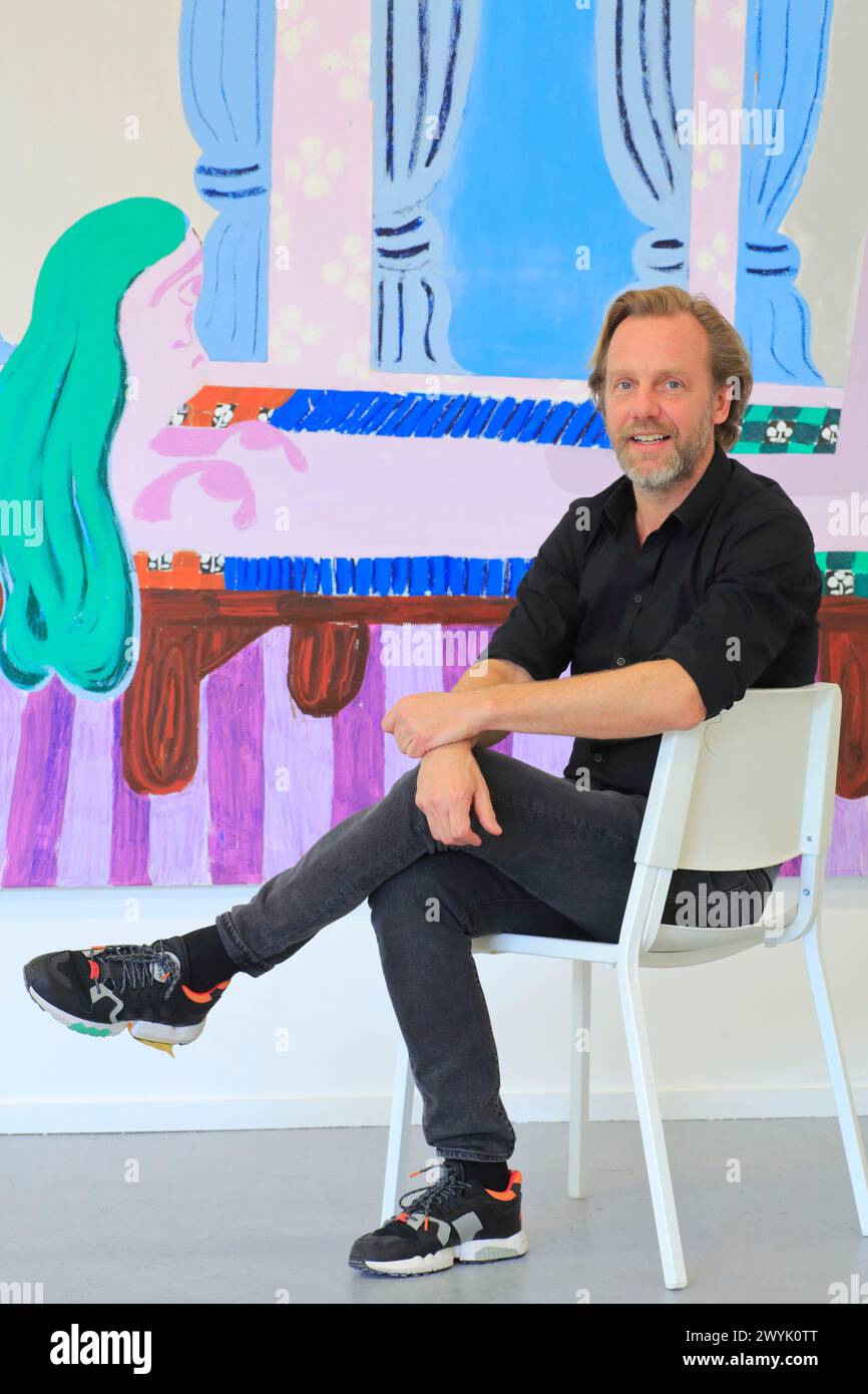 Belgium, Flanders, Antwerp, contemporary art gallery Plus-One founded ...