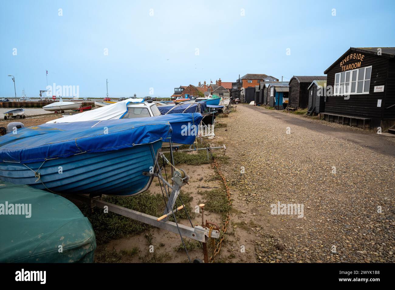 Boats orford quay suffolk england hi-res stock photography and images ...