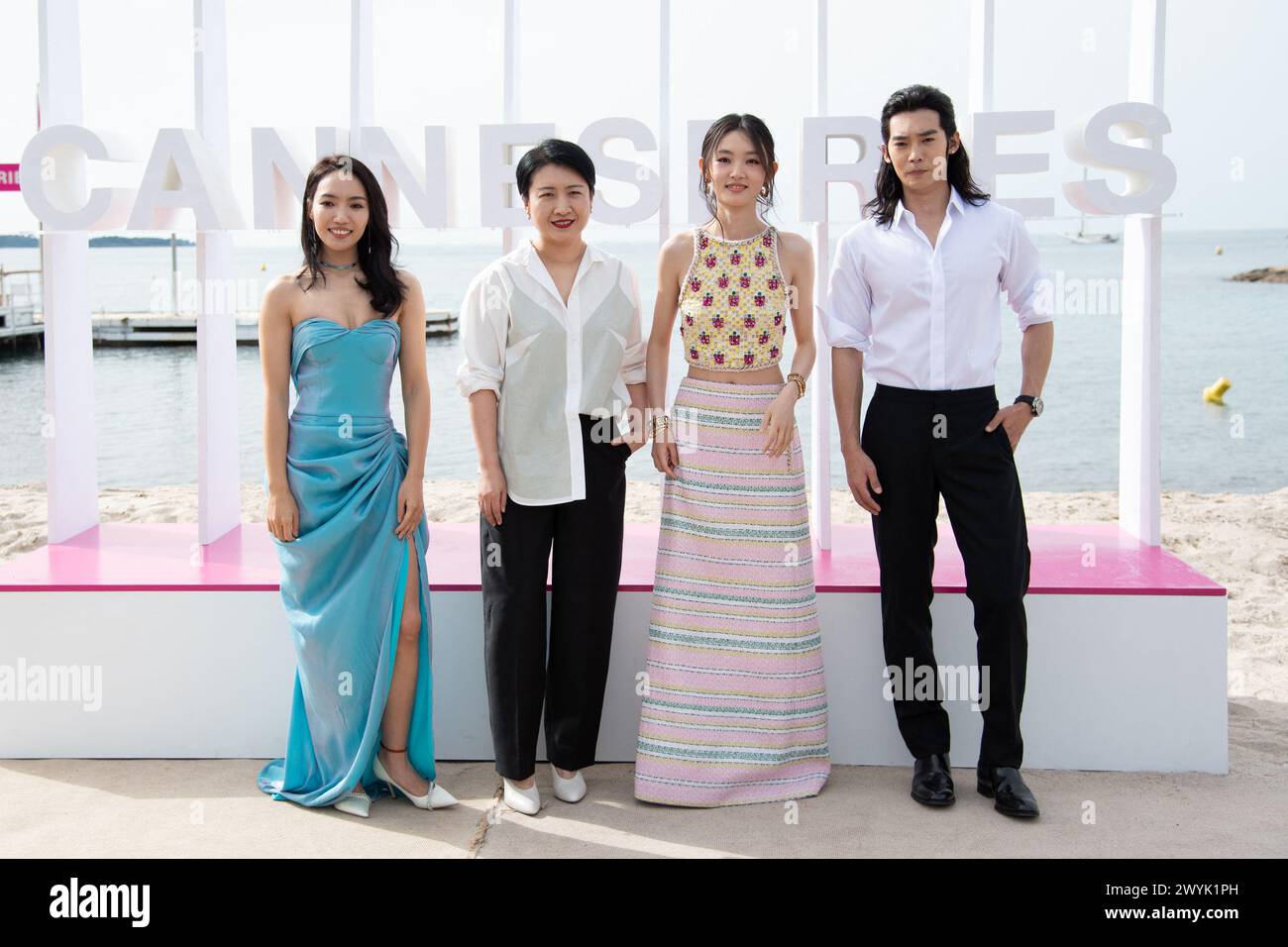 Mayutian Alim, Yu Shi, Congcong Teng, Zhou Yiran attending the To The ...