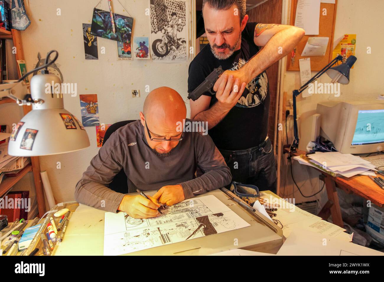 France, Indre et Loire, Tours, the Pop workshop is a collective of ...