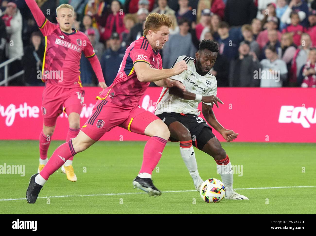 St. Louis, United States. 06th Apr, 2024. St. Louis City SC Tim Parker ...