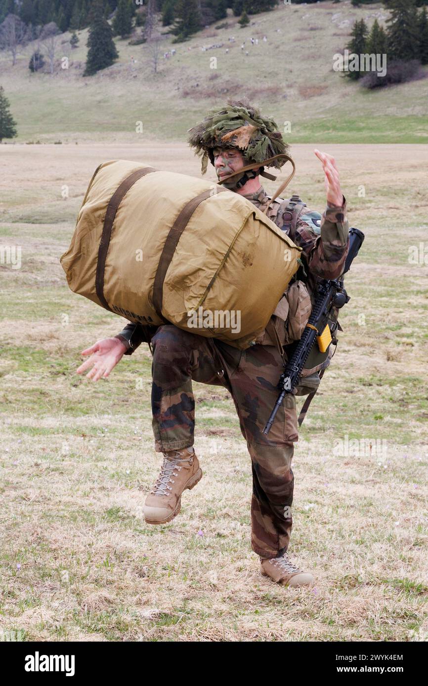 Exercice militaire hi-res stock photography and images - Alamy