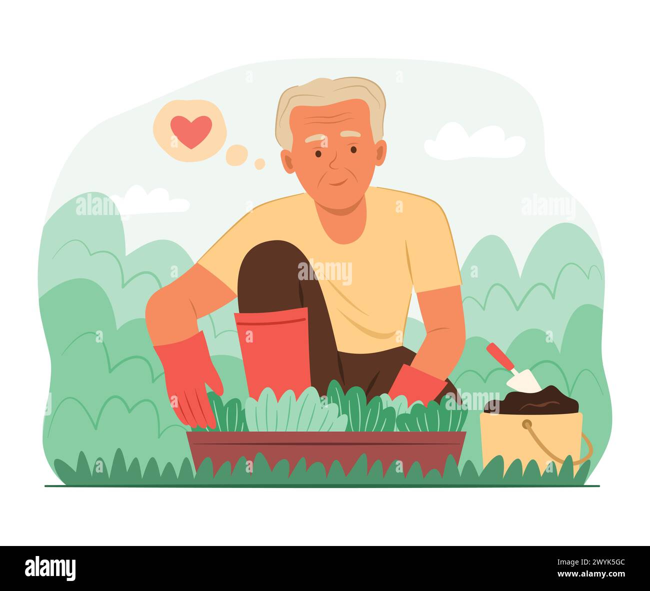 Cultivate vegetable Stock Vector Images - Alamy