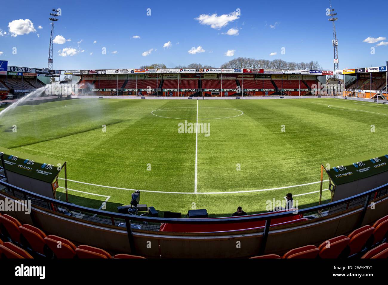 VOLENDAM, Netherlands. 07th Apr, 2024. SPO, Kras Stadium, Dutch ...