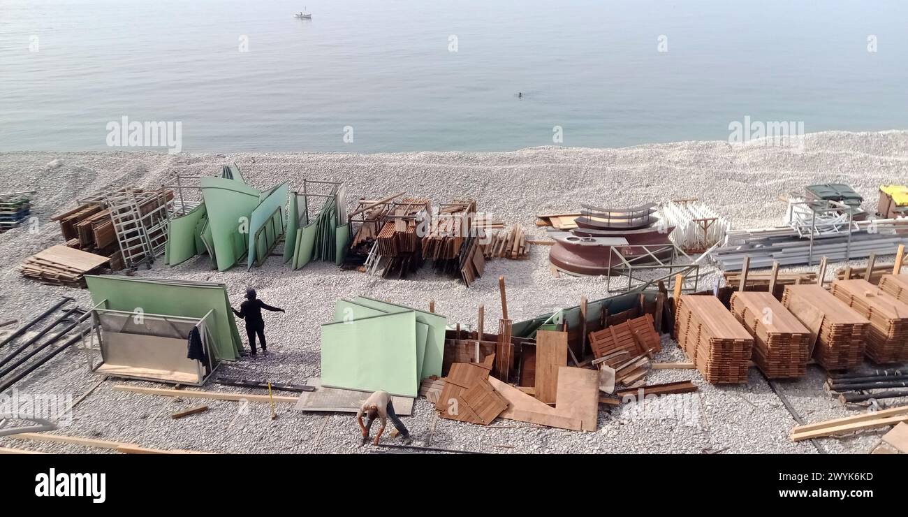 Plages du ciel hi-res stock photography and images - Alamy