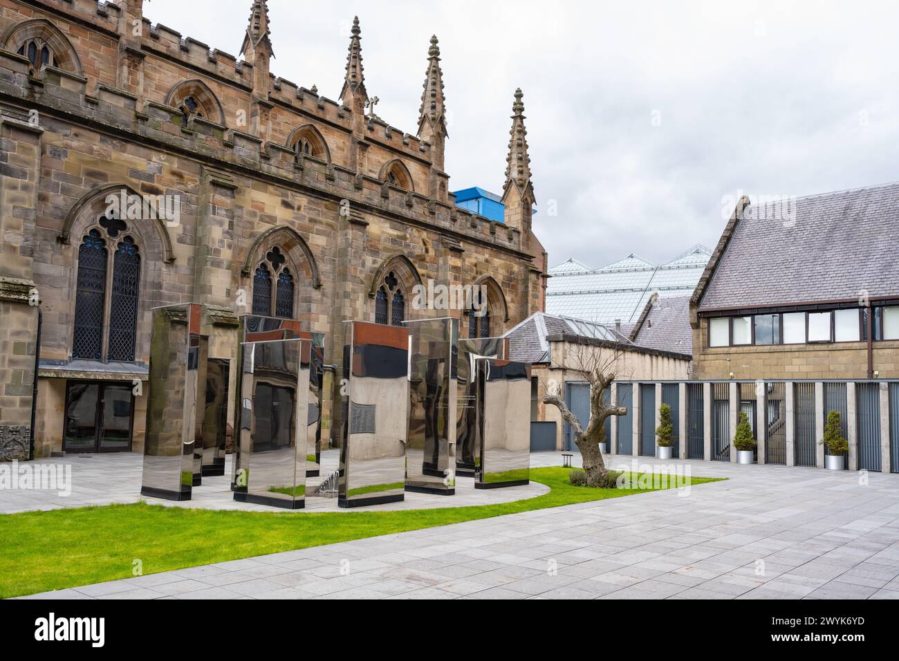 St Andrews Cathedral Italian Cloister Garden with Arandora Star ...