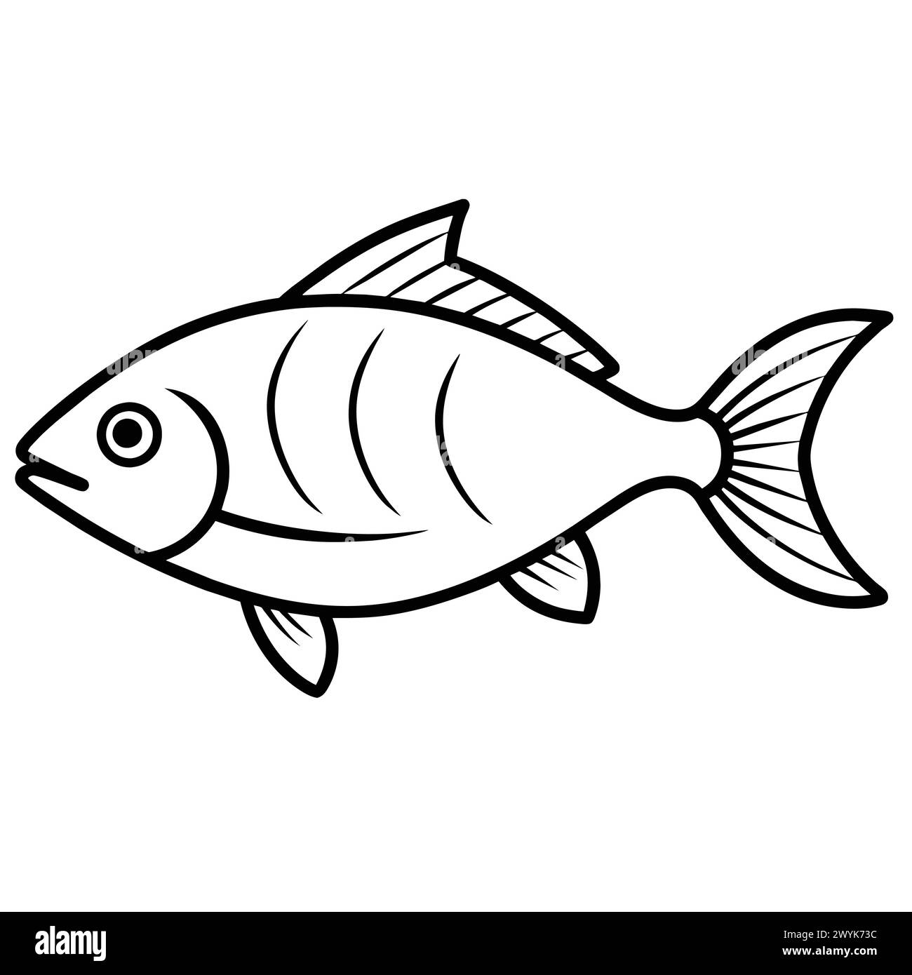 Fish meat vector vectors hi-res stock photography and images - Alamy