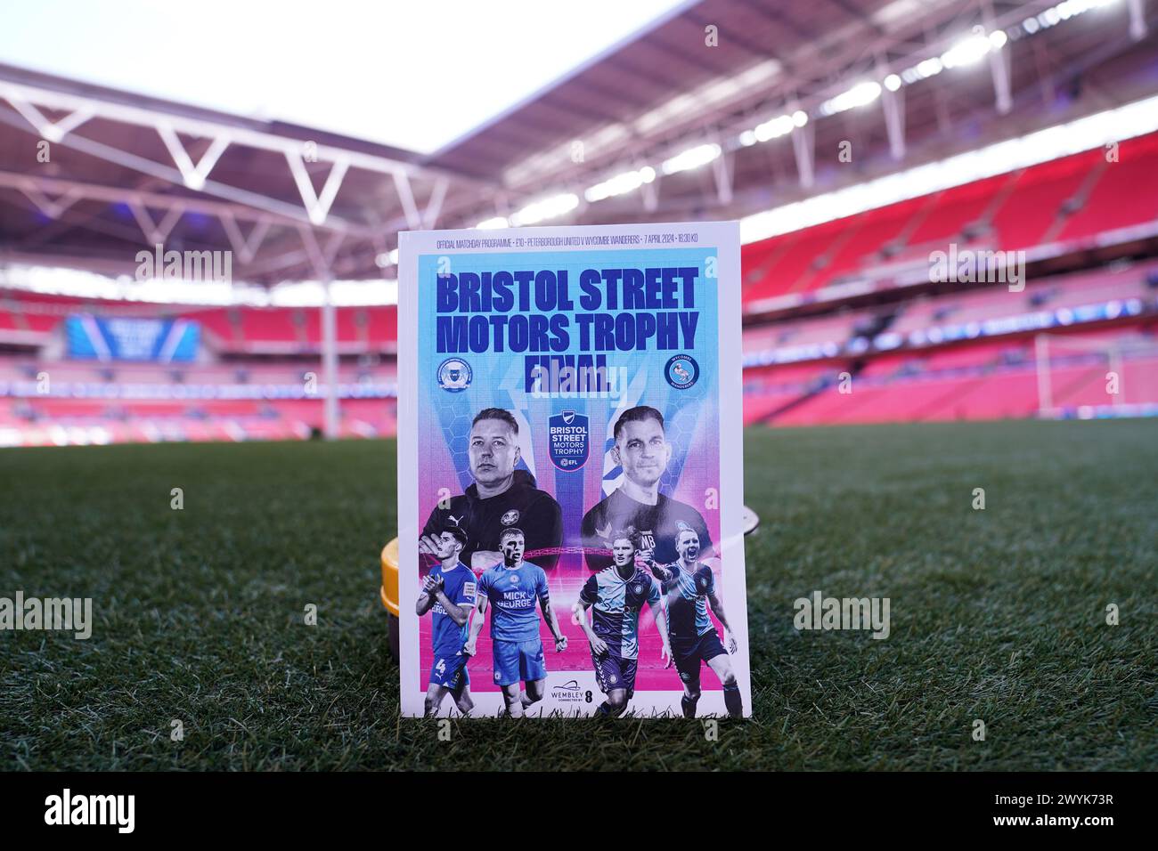 The official match programme ahead of the Bristol Street Motors Trophy ...