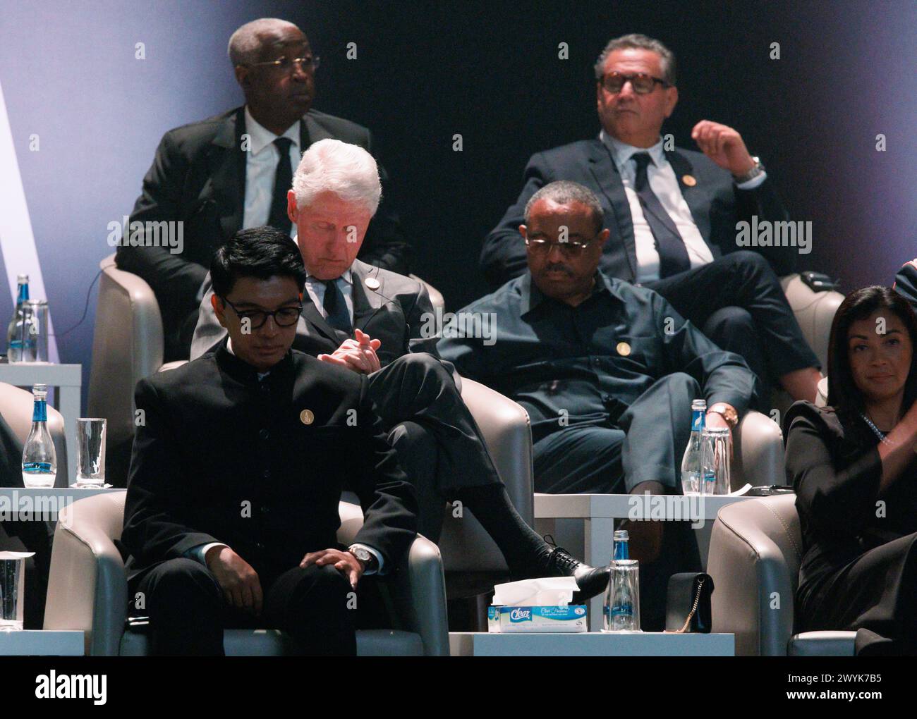 Kigali, Rwanda. 07th Apr, 2024. Former US President Bill Clinton ...