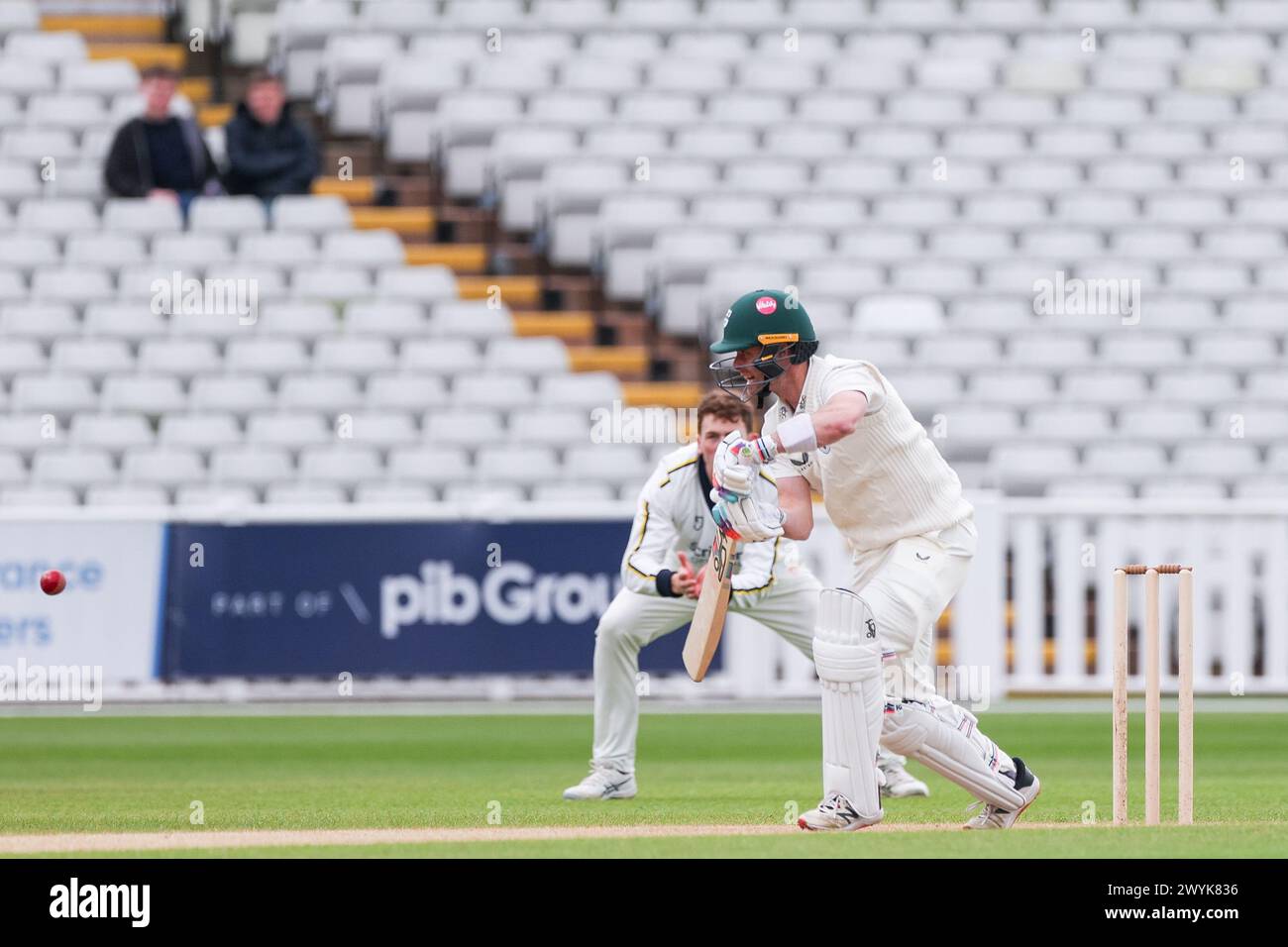 Birmingham, UK. 07th Apr, 2024. Worcestershire's Jake Libby in action ...