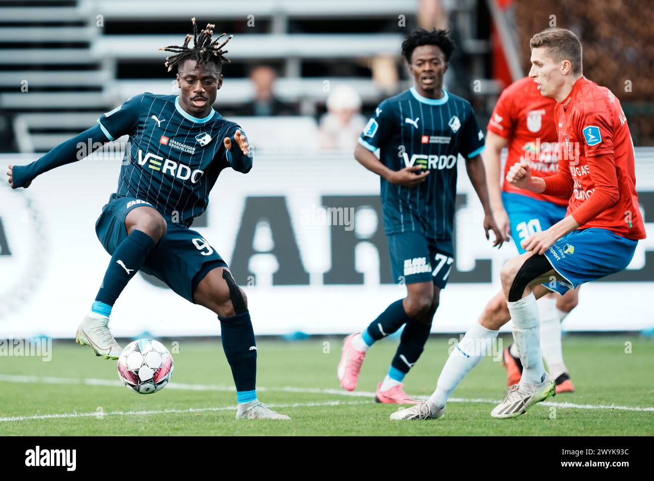 Superliga match between Hvidovre IF and Randers FC at Proventilation ...
