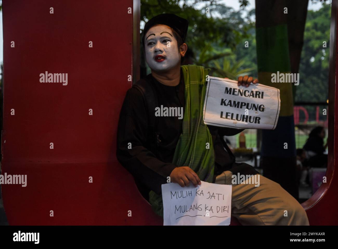 April 7, 2024, Bandung, West Java, Indonesia: A number of Indonesian ...