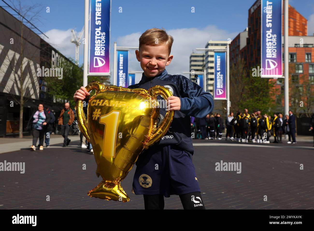 Wembley Stadium, London, UK. 7th Apr, 2024. Bristol Street Motors ...