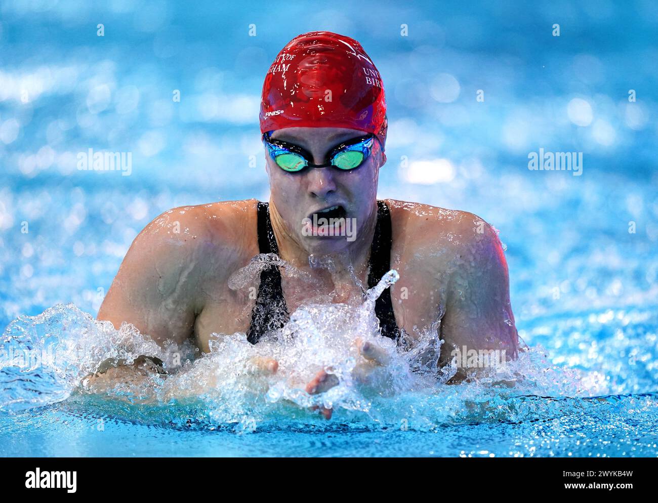 Nellie Clark in action during the Women's 100m Breaststroke Heats on ...