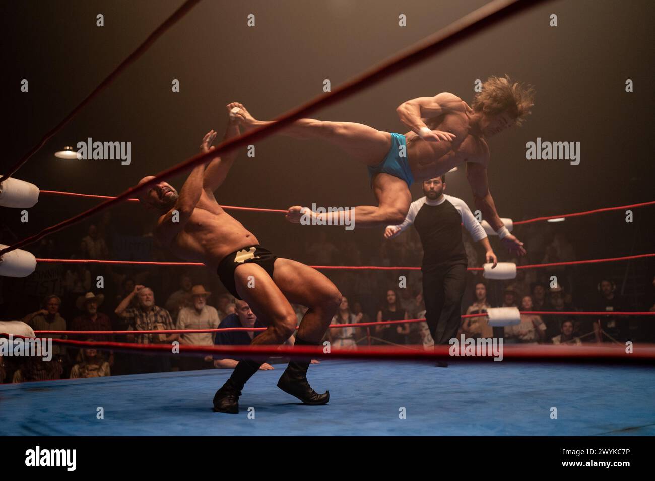 ZAC EFRON and CHAVO GUERRERO JR. in THE IRON CLAW, directed by SEAN ...