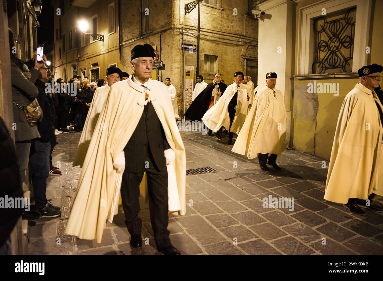 Chieti, Italy - 29 March 2024: famous Good Friday procession in Chieti ...