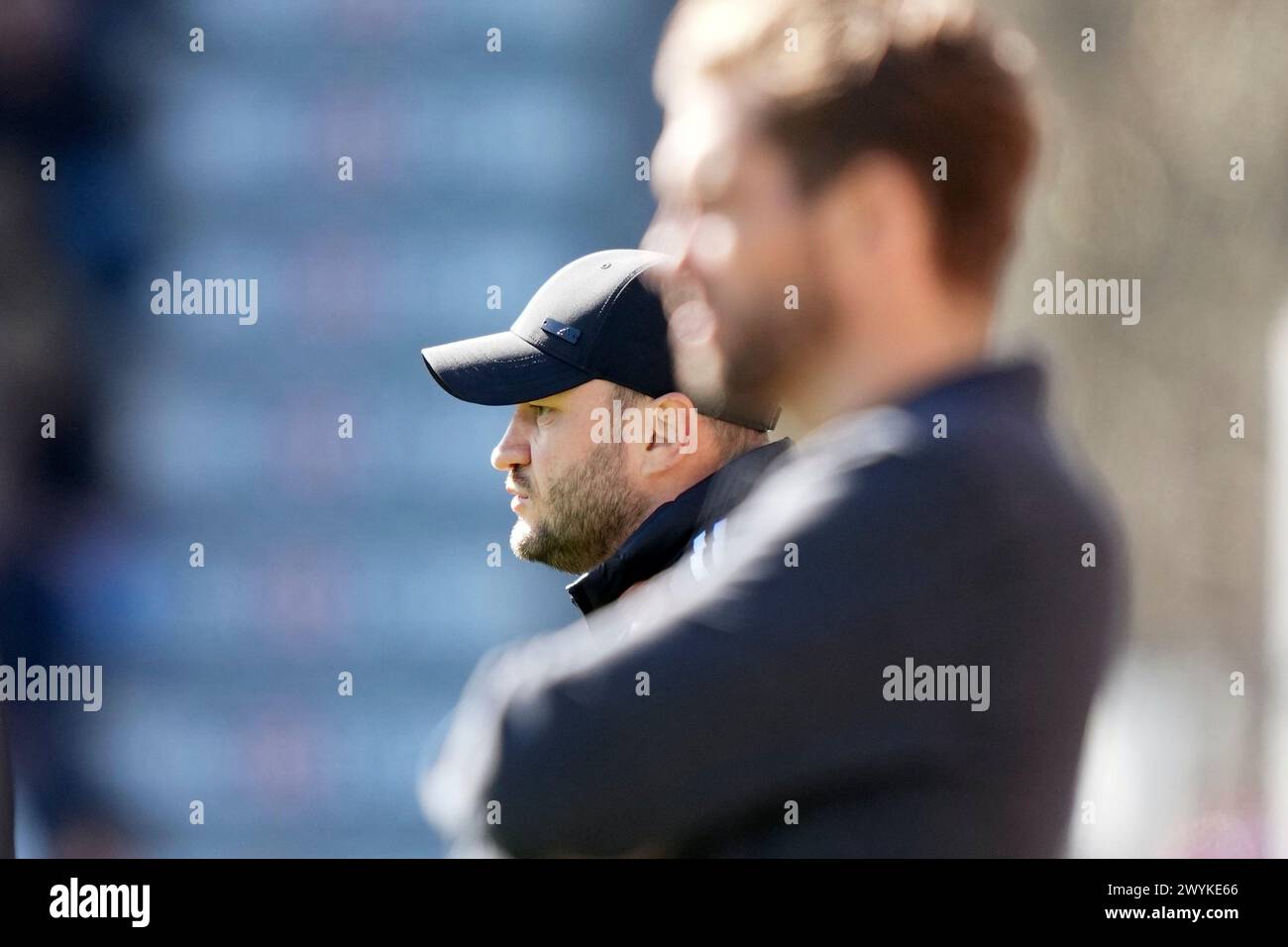 Ivan Prelec (VB Coach) during the Superliga match between Vejle ...