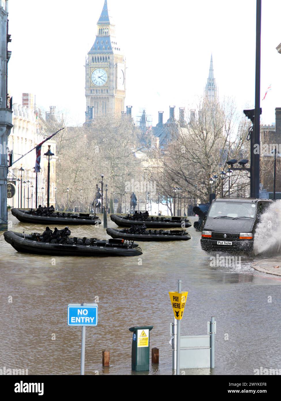 Britains largest pot hole. Potty Westminster. Daily abstract. Digital ...
