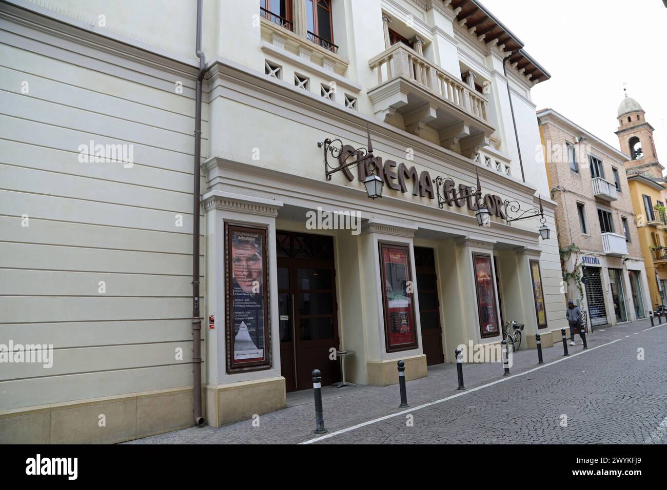 Cinema Fulgor in Rimini Stock Photo - Alamy