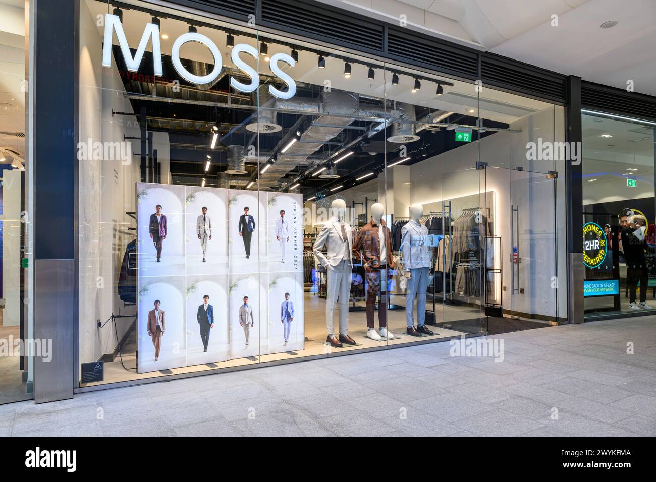 MOSS, St James Quarter, Edinburgh Stock Photo - Alamy