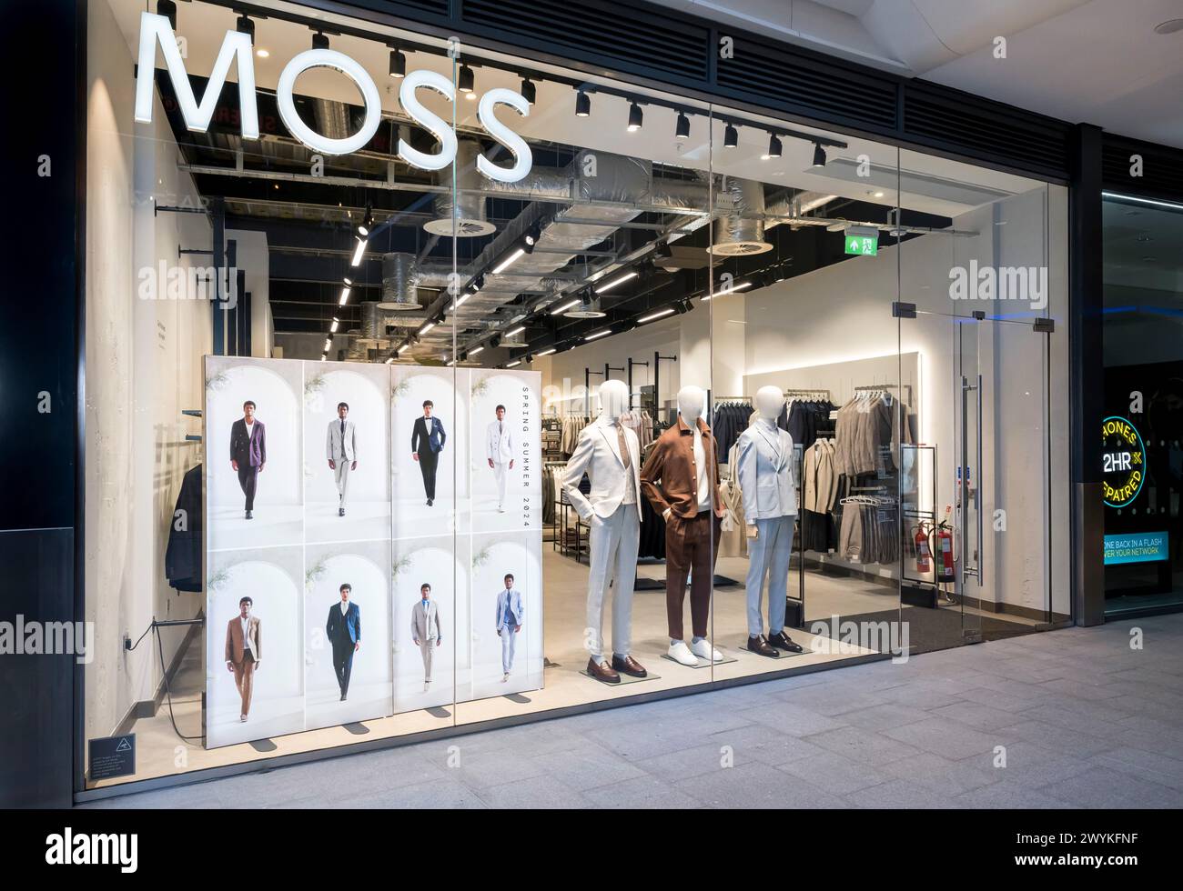 MOSS, St James Quarter, Edinburgh Stock Photo - Alamy