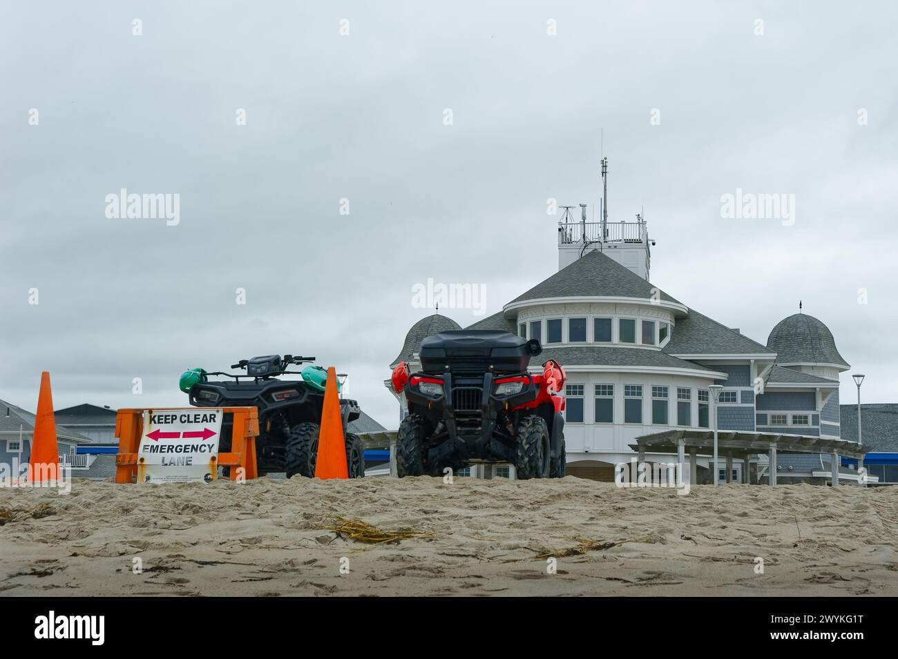 2023 Hampton Beach, New Hampshire. Two safety RTV/UTV all terrain ...