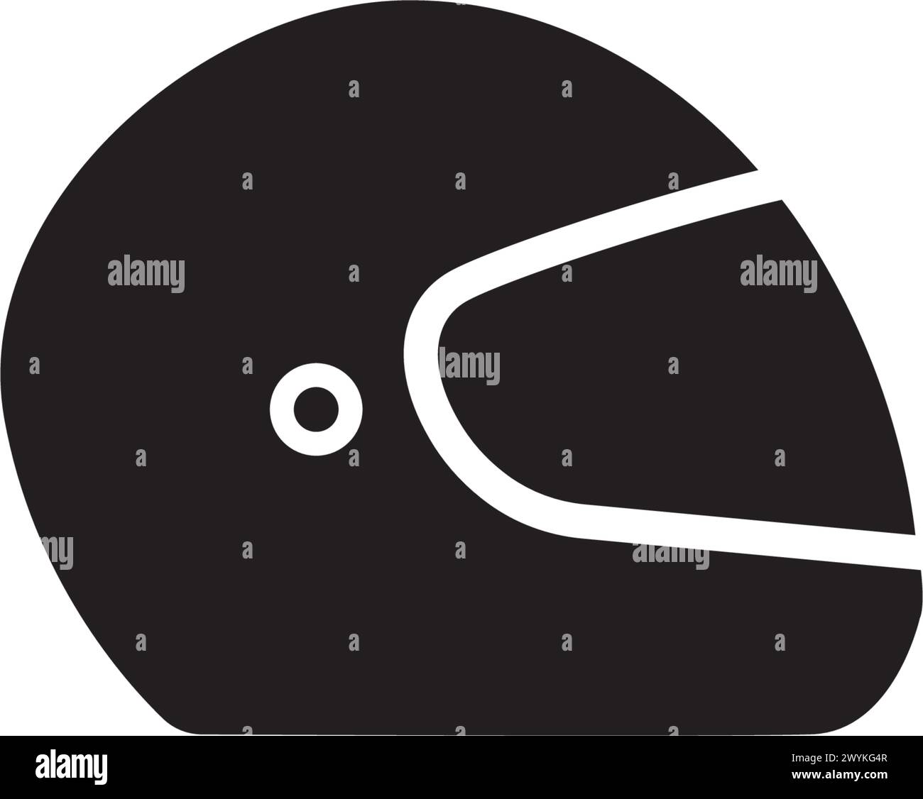 Silhouette of man at helm Stock Vector Images - Alamy