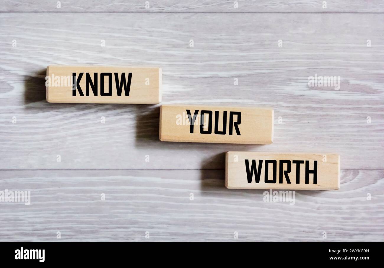 Know your value hi-res stock photography and images - Alamy