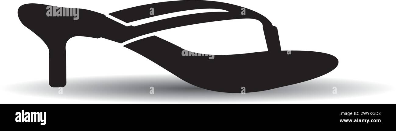 Simple slipper design Stock Vector Images - Alamy