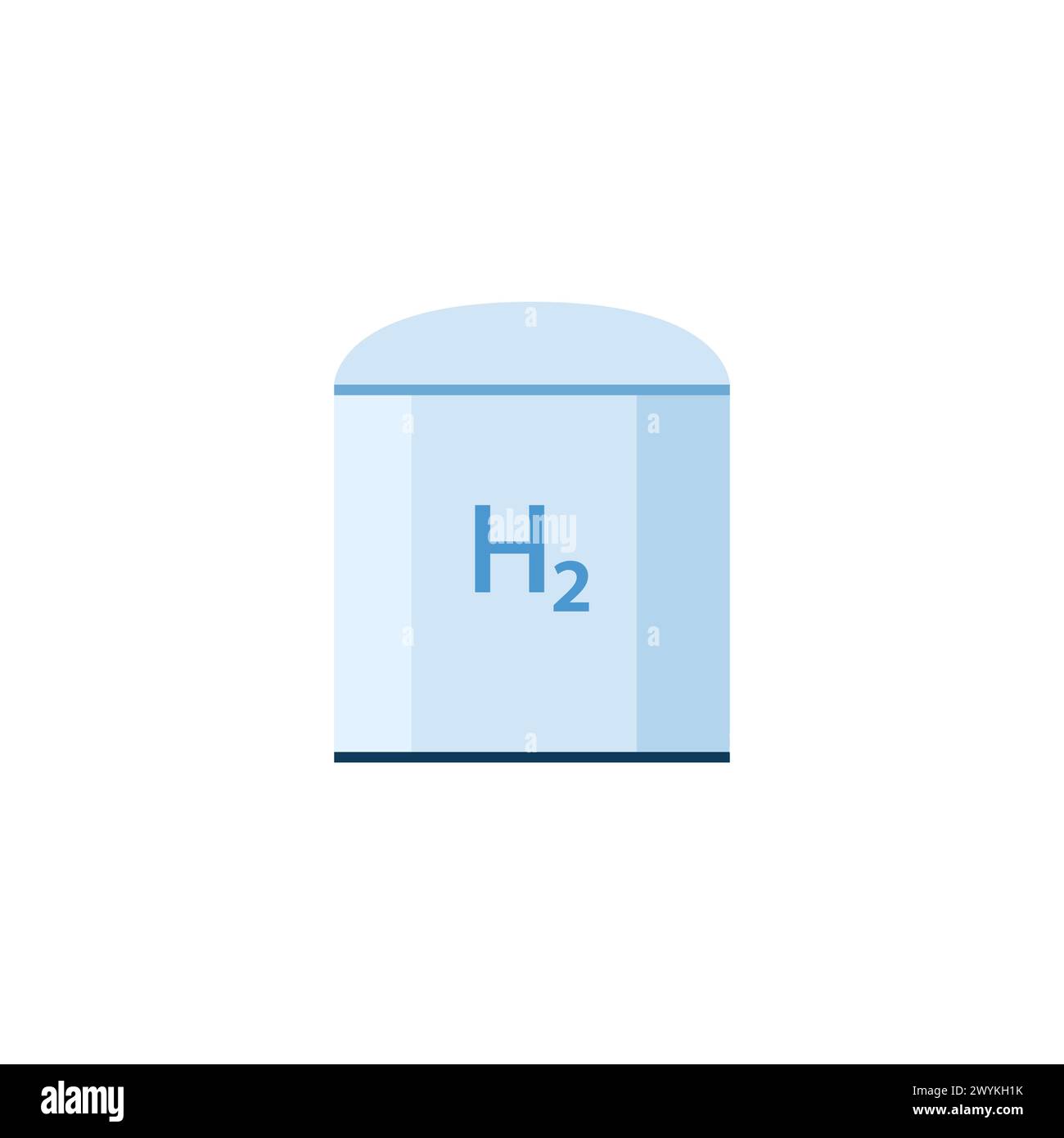 Hydrogen storage tank Stock Vector Images - Alamy