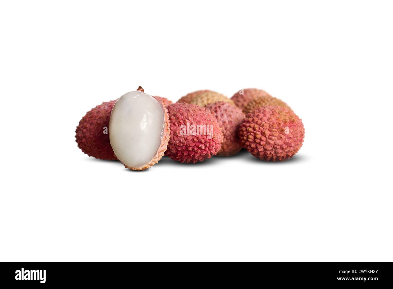 Close up shot peeled tropical hi-res stock photography and images - Alamy