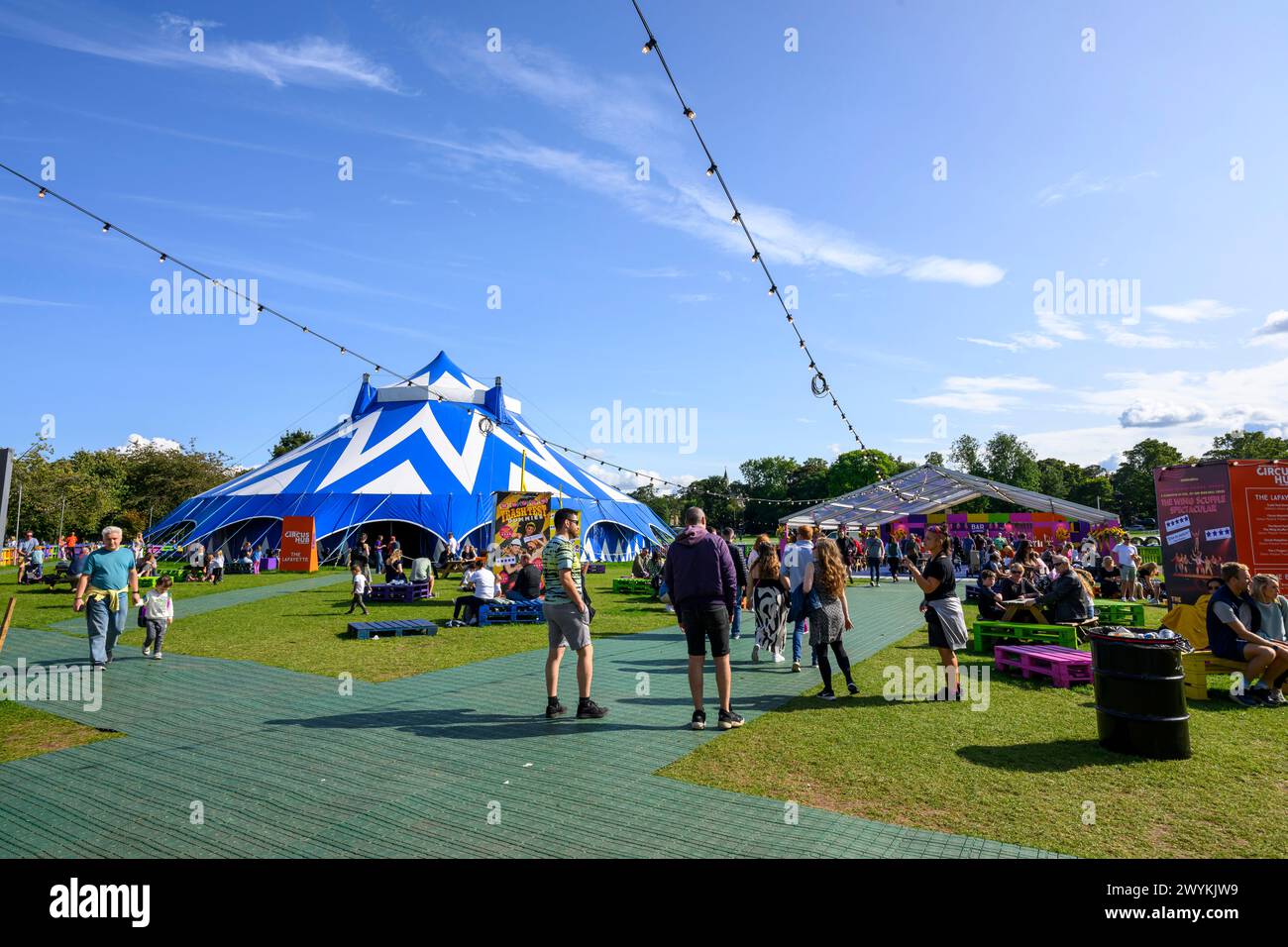 Underbelly Circus Hub , Meadows, Edinburgh Fringe Festival, The ...