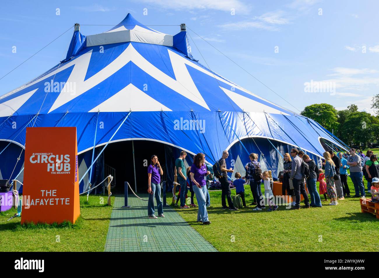 Underbelly Circus Hub , Meadows, Edinburgh Fringe Festival, The ...
