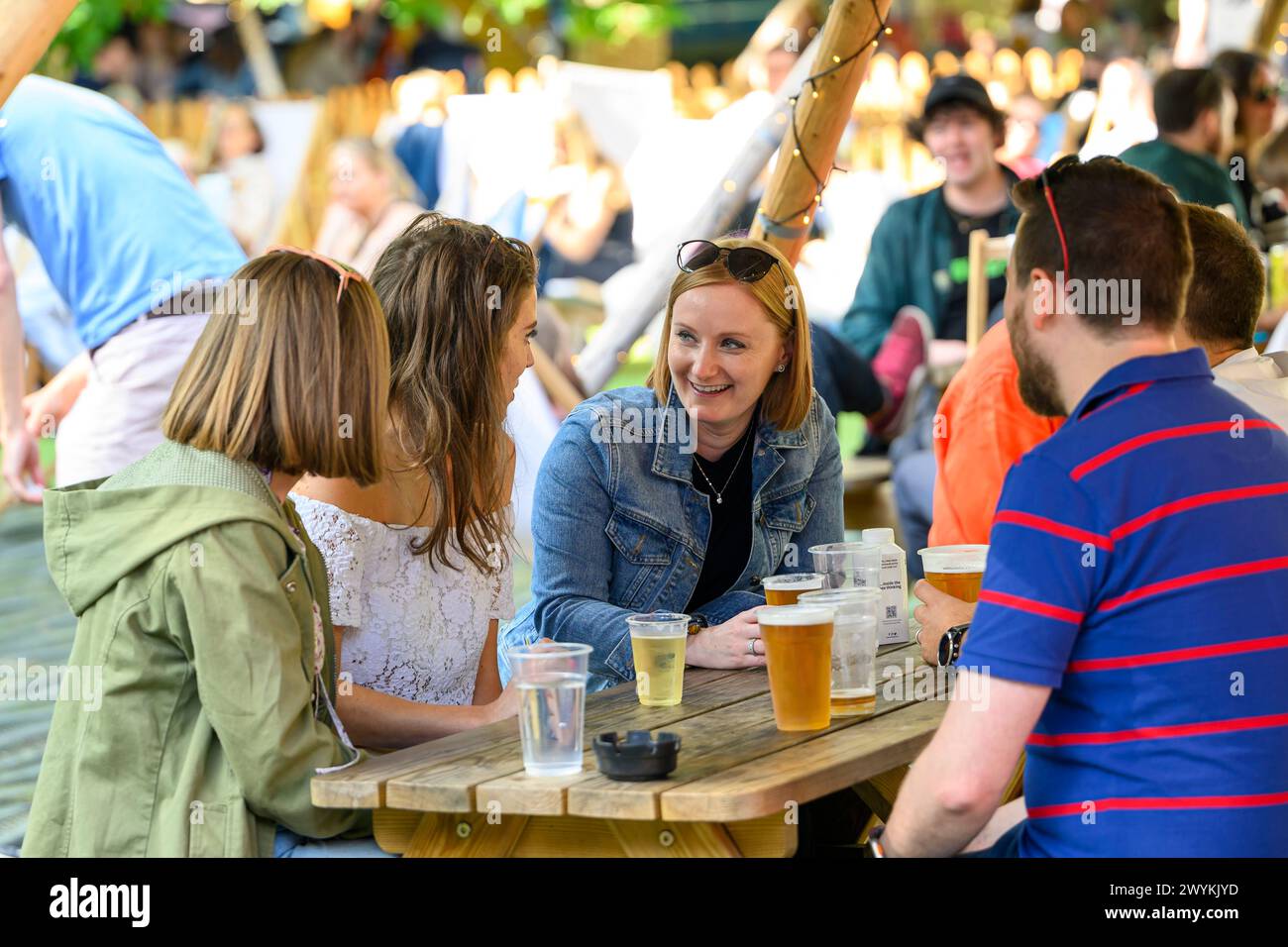 Underbelly George Square, Edinburgh Fringe Festival Stock Photo - Alamy