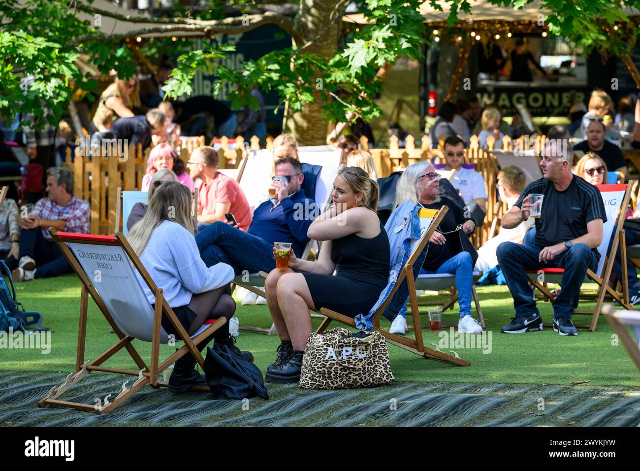 Underbelly George Square, Edinburgh Fringe Festival Stock Photo - Alamy