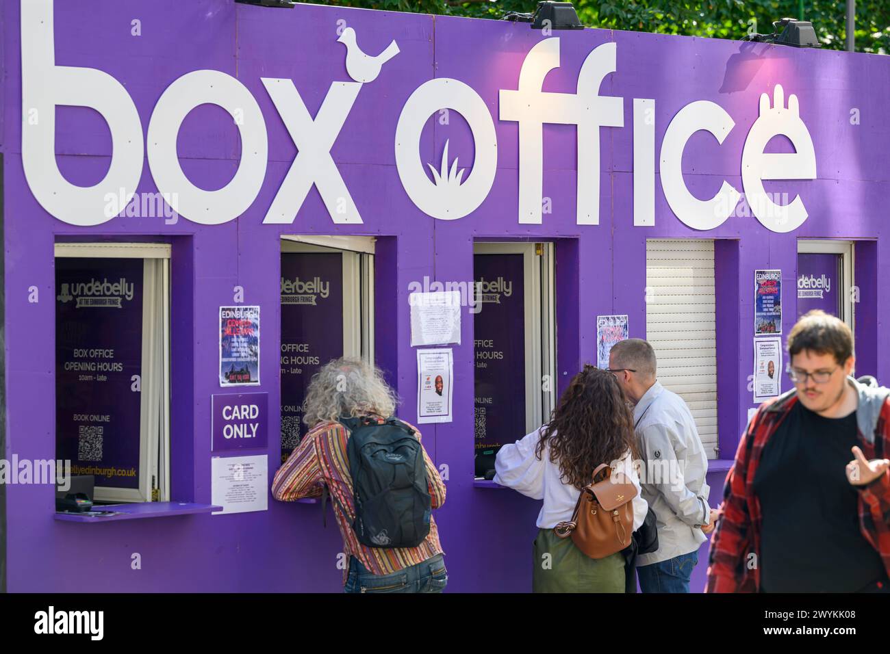Underbelly George Square, Edinburgh Fringe Festival Stock Photo - Alamy