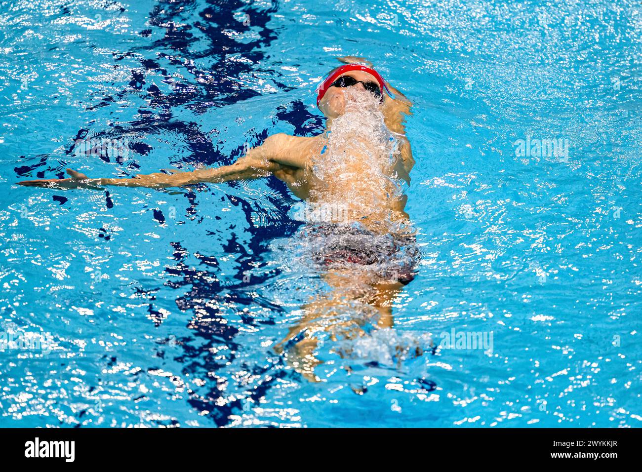 LONDON, UNITED KINGDOM. 07 April, 2024. Charlie Brown competes in Men’s ...
